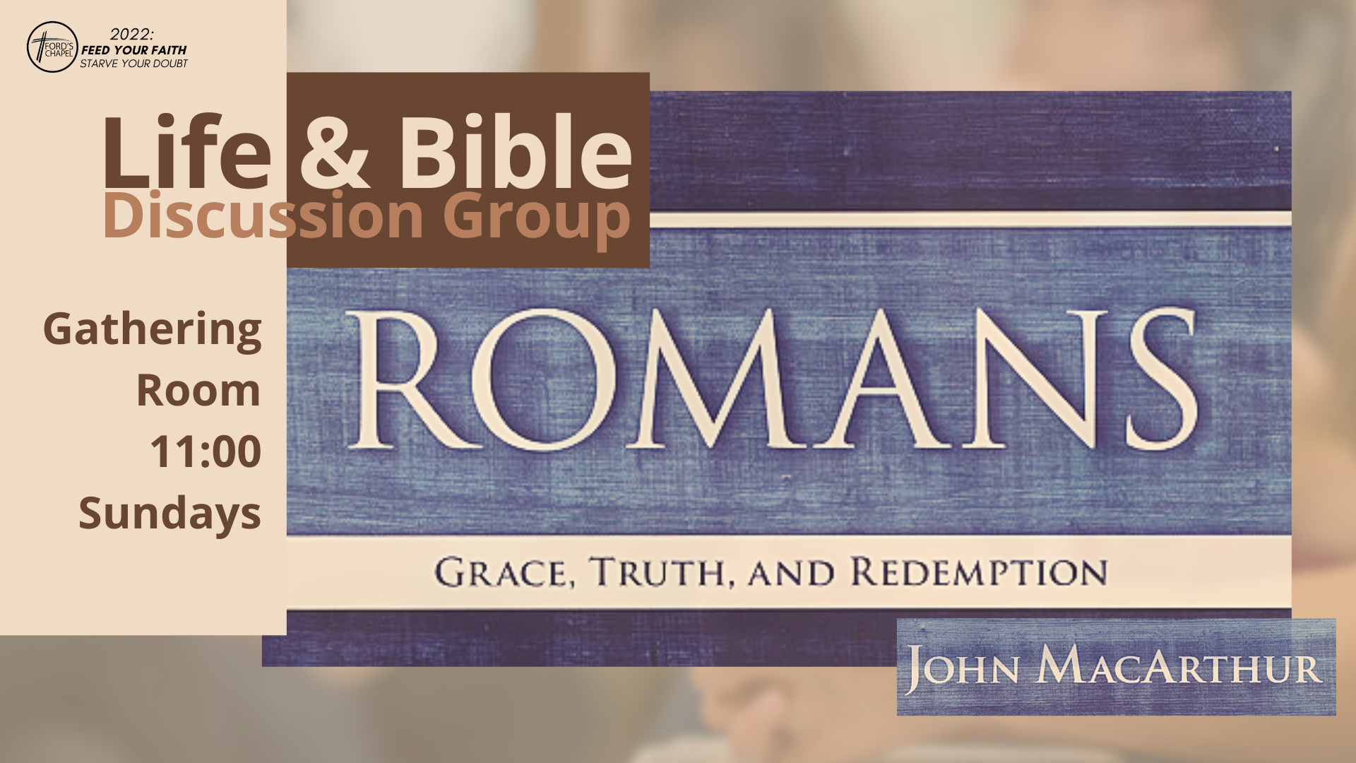 Life & Bible Romans – Ford's Chapel