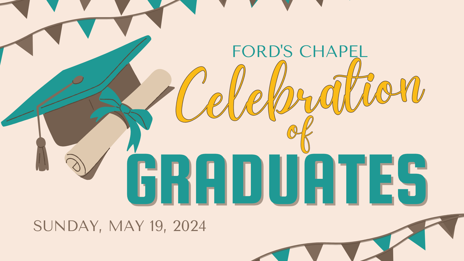 Graduate Recognition Sunday 2024 – Ford's Chapel